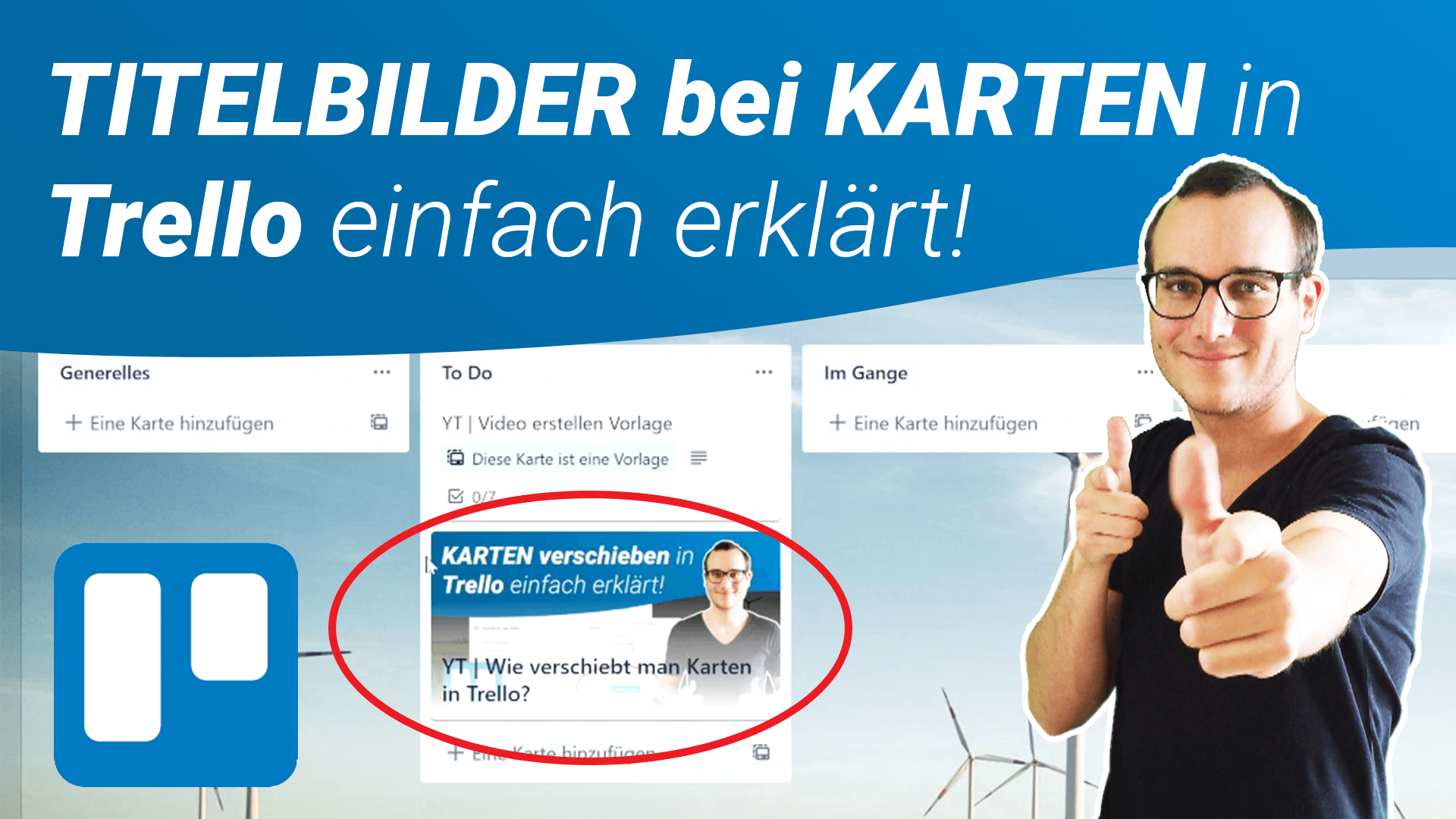 👉 TITELBILDER in KARTEN einfach erklärt - Lerne Trello